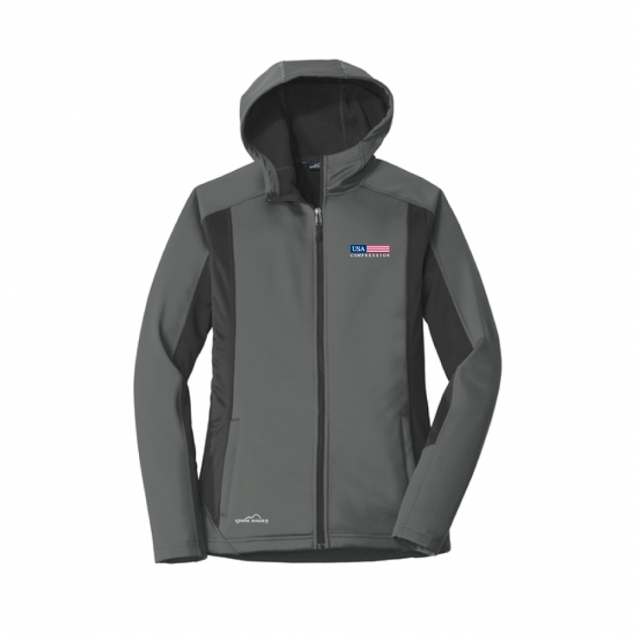 Women's Apparel | Ladies Eddie Bauer Trail Soft Shell Jacket - Metal ...